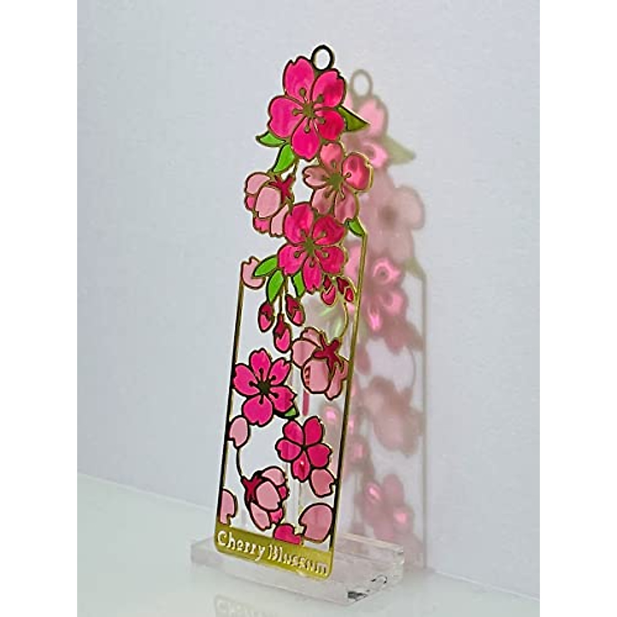 Stained-Glass Style Bookmark [SD] ( Cherry Blossom )