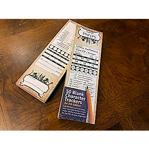 Character Trackers - Initiative Trackers and DM Reference Cards for 5th Edition