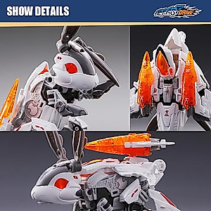 52TOYS BEASTDRIVE BD-07 Space Springer Deformation Toys Action Figure, Converting Toys in Vehicle and Beast, Perfect Birthday Party Gift for Teens and Adults