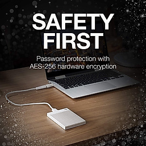 Seagate Backup Plus Ultra Touch HDD 1TB External Hard Drive – White USB-C USB 3.0, (STHH1000402 (Renewed)