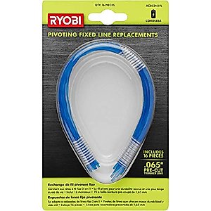 RYOBI AC052N1FL Replacement Fixed Line for 2-in-1 String Head
