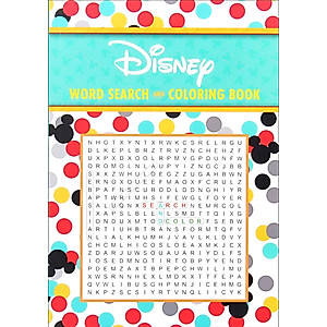 Disney Word Search and Coloring Book (Coloring Book & Word Search)