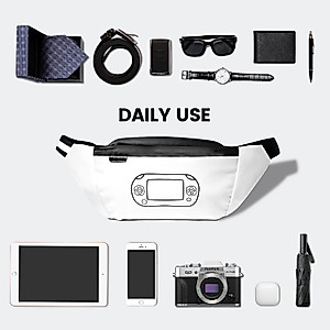 OPTOSLON Rog Ally Carrying Case Compitable with ASUS ROG Ally Gaming Handheld and Accessories, Sling Bag Fit Orignial Stand and AC Adapter for Travel and Storage with a Screen Protector