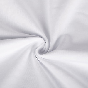 Men's Hooded Tank Tops Gym Workout Training Hoodies Sleeveless Bodybuildng Muscle Cut Off T-Shirt with Pocket 02 White M