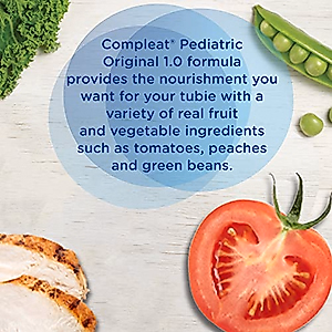 Compleat Pediatric Tube Feeding Formula, Unflavored, 8.45 Fl Oz (Pack of 24)