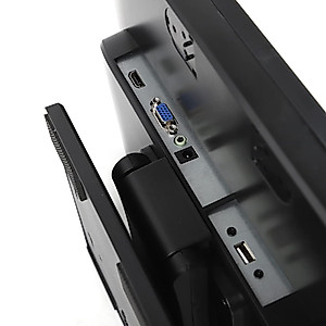 17 Inch Touch Screen Monitor Capacitive Multi-Touch Monitor with Multi-Position POS Stand for Office, POS, Retail, Restaurant, Bar, Gym, Warehouse