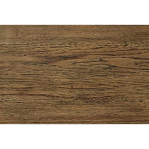 Signature Design by Ashley Cabalynn Farmhouse Dining Extension Table with 1 Removable Center Leaf, Light Brown