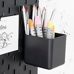 MAX SMART Clamp-on Desk Pegboard, Desk Privacy Panel, Office & Gaming Desk Organizer, Standing Desk Accessory - Efficiently Organize Above or Under Desk Placement