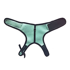 UEETEK Soft Harness with Lead for Rabbits Bunny Little Pets - Size XL(Sky Blue)