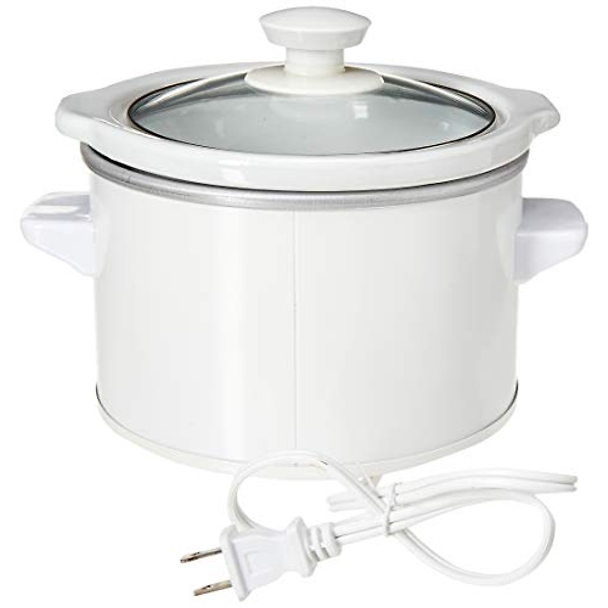 Brentwood Slow Cooker, 1.5 Quart, White