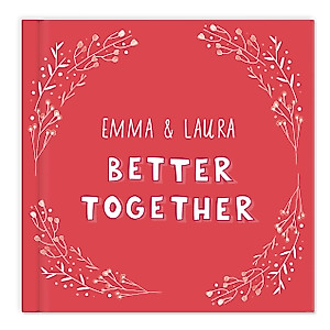 Personalized Book for Boyfriend, Girlfriend, Spouse, Partner, Anniversary | Book of Us (Softcover)