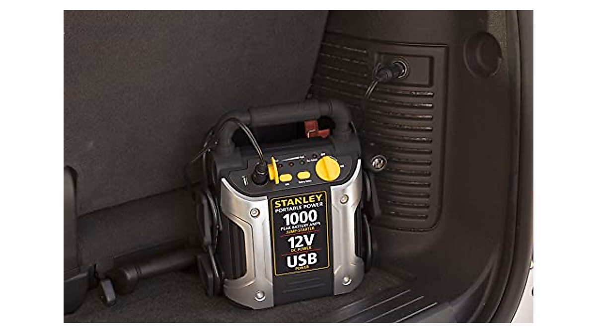 STANLEY J509 Portable Power Station Jump Starter | 1000 Peak Amps for ...