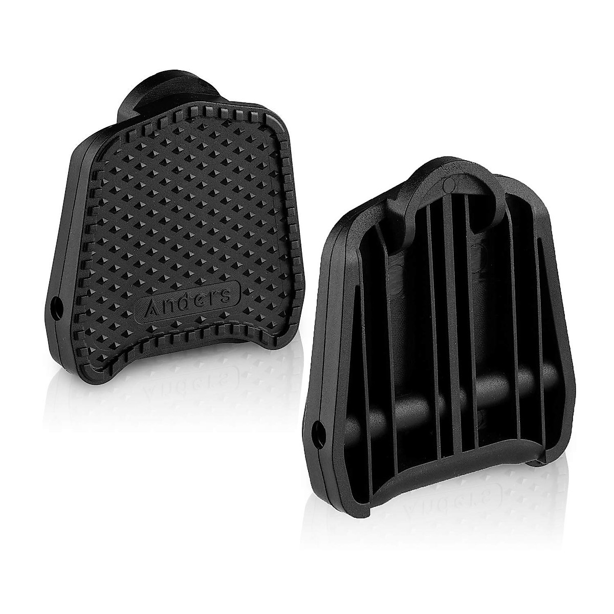 Thinvik Bike Clipless Pedal Adapters for Look Keo Sprint/Classic/Max Carbon/Blade Carbon Ti Clipless Pedal Convert to Universal Platform Pedal