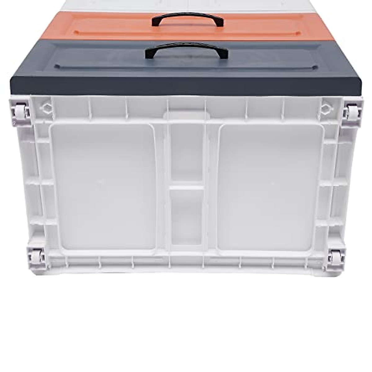 Gdrasuya10 Plastic Drawers Dresser with 2 Drawers and 1 Large Cabinet, 22.4" L x 15.7" D x 43.3" H Plastic Tower Closet Organizer with Wheels Suitable for Apartments Condos and Dorm Rooms