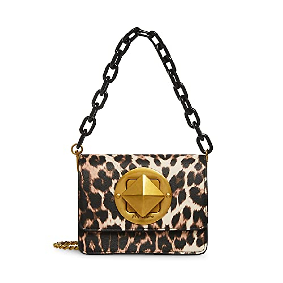 Betsey Johnson Lock It Up Crossbody, Leopard