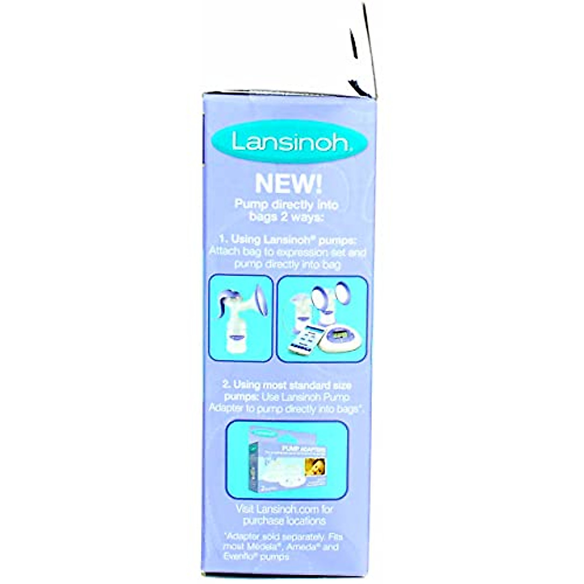 Lansinoh Breastmilk Storage Bags 25 Each ( Pack of 3)