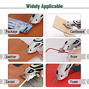 Mr. Pen- Electric Scissors with 2 Blades, 3.6V, Cordless Electric Scissors for Cardboard, Electric Box Cutter, Cardboard Cutter Electric, Electric Shears, Box Cutter Electric