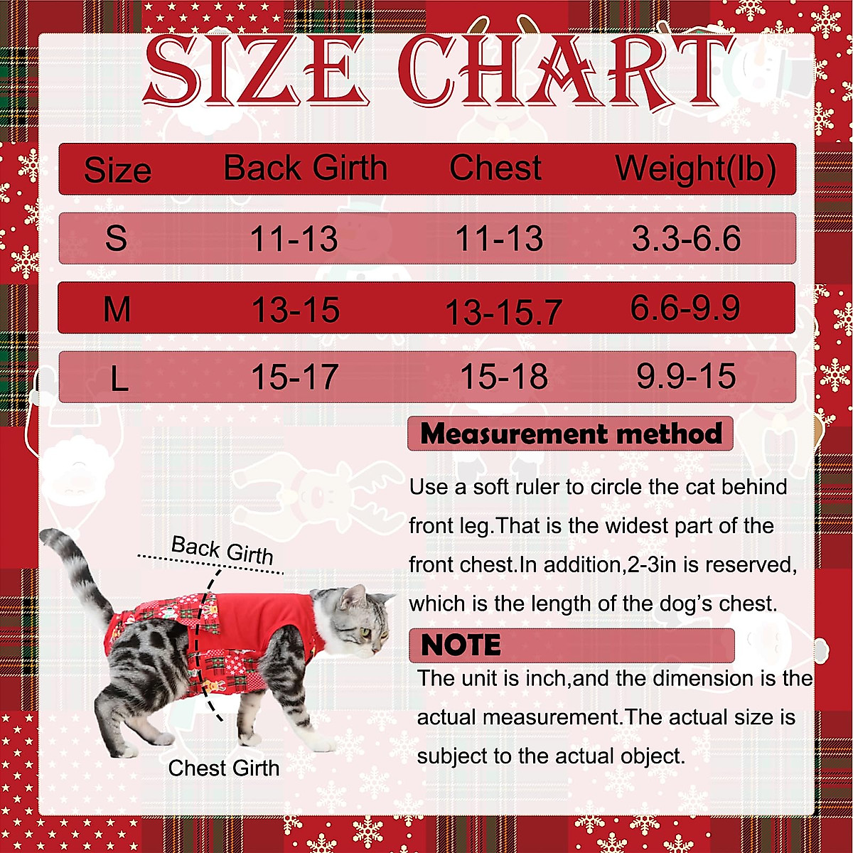 Mairbero Cat Surgical Recovery Suit - Cat Onesie for Cats After Surgery Spay Surgical Abdominal Wound Skin Diseases E-Collar Alternative