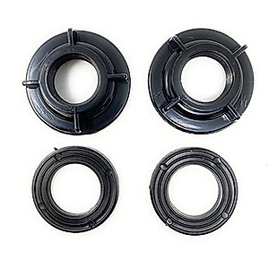 Chromed Surface Two-Handle Tall Stainless Steel Spout Kitchen Faucet [3015 PC] ADA 8-Inch Center Hole Plastic Body, Ideal for RV's or Rental Apartment Buildings, No Lead