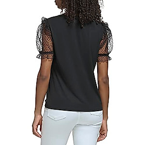 Karl Lagerfeld Paris Women's Knit, Black