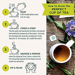 Traditional Medicinals Tea, Organic Nighty Night, Relax & Get a Good Night's Sleep, 96 Tea Bags (6 Pack)