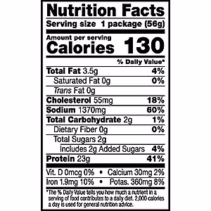 Jack Link’s Premium Cuts Beef Steak, Original, Great Protein Snack with 23g of Protein and 2g of Carbs per Serving, Made with Premium Beef, 2 Ounce (Pack of 12)