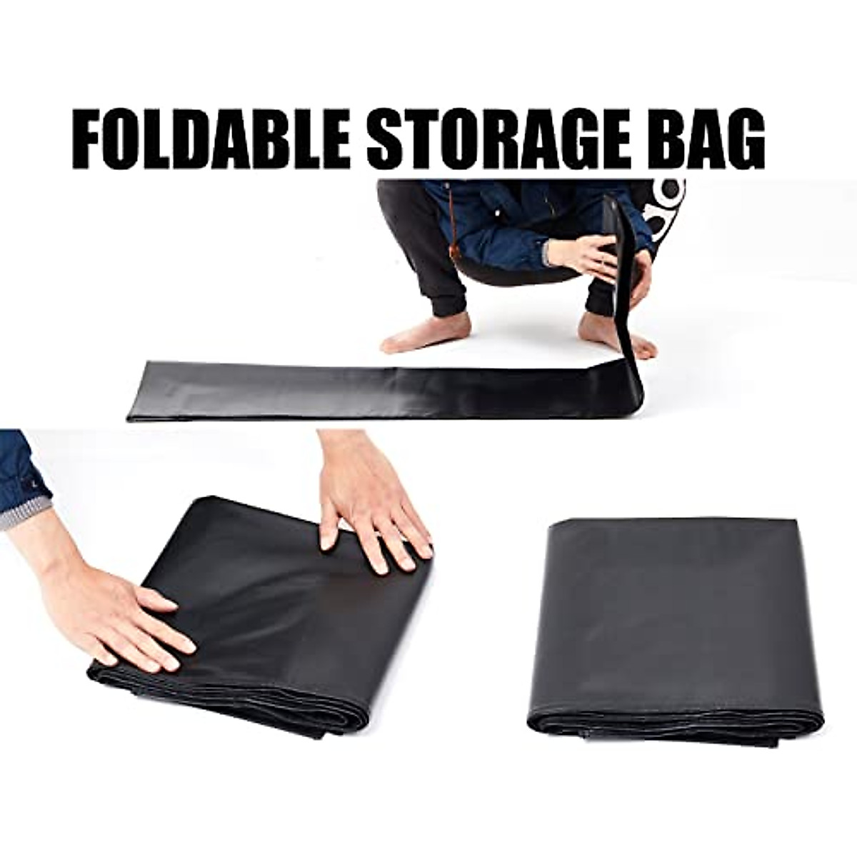 Imperius Dining Extra Thick Table Leaf Storage Bag,Table Protector for Dining Room Table,Soft Flannel Felt Backing, Water Resistant and Scratch Resistant Store Your Table Leaves Safely,52" L x 20" W