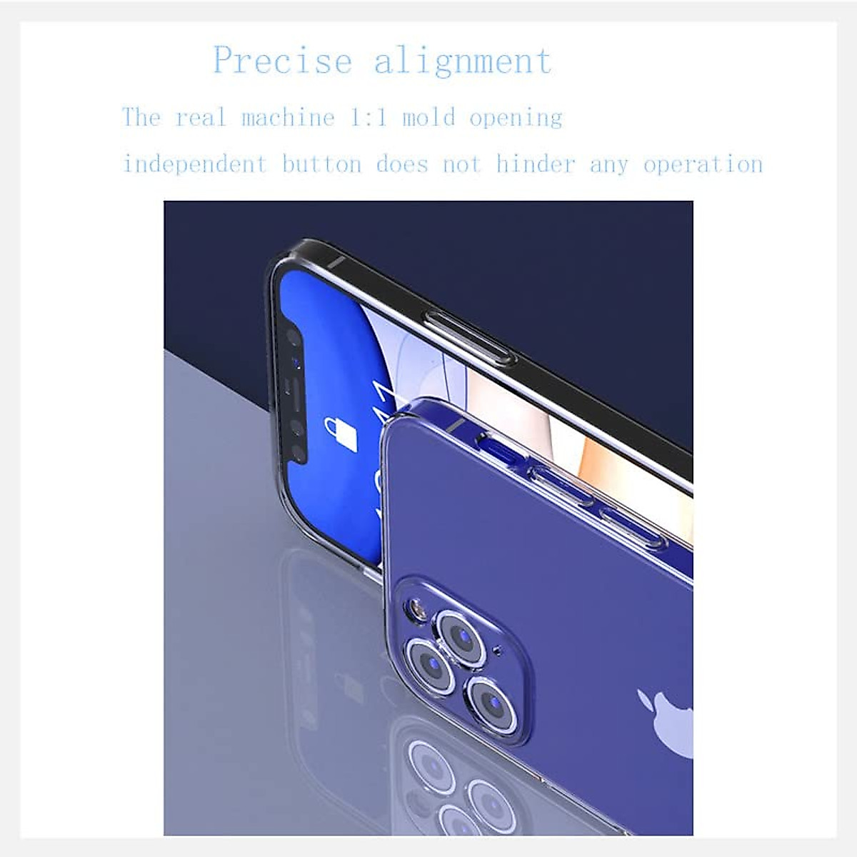 Cover for Gigaset GS5 Pro (6.30") Case IJTYHF Soft Silicone Case Bumper Shell +Tempered Glass 9H Screen Protector Protective Film, Transparent Protective TPU Cases -Clear