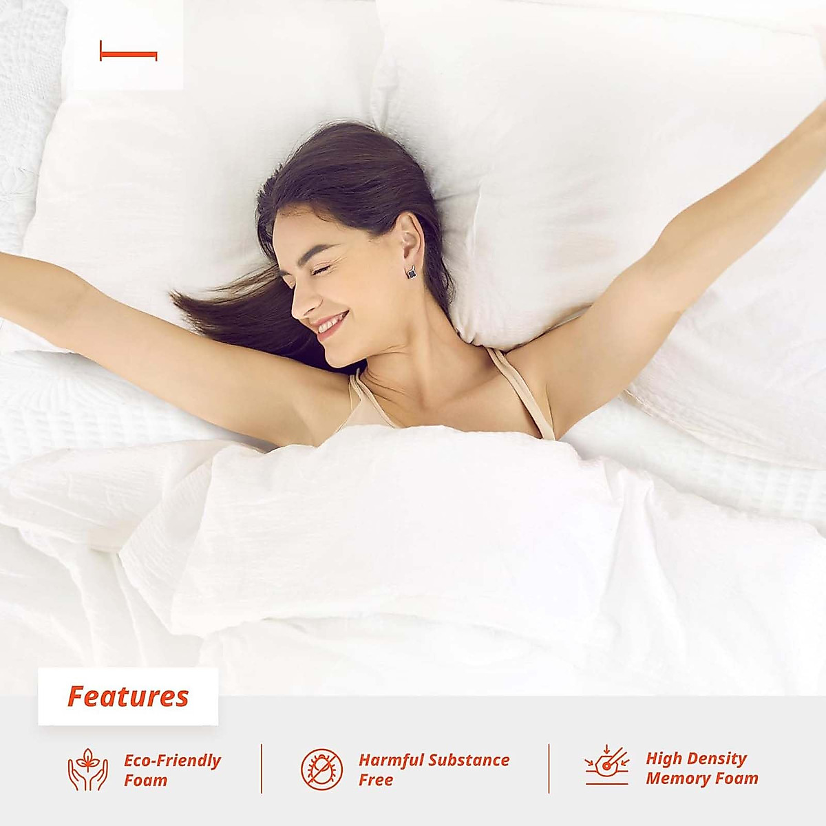 Full Size Mattress, 10 Inch Gel Memory Foam Bed Mattress in a Box for Soft Sleep & Pressure Relief, Breathable Bed Mattress with Medium Firm, CertiPUR-US Certified