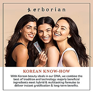 Erborian Color Correcting CC Cream with Centella Asiatica, Fair (Clair) - Light Multi-Purpose Facial Concealer with Illuminating Finish Soothes & Hydrates - SPF Korean Skincare Skin Perfector - 1.5 Oz