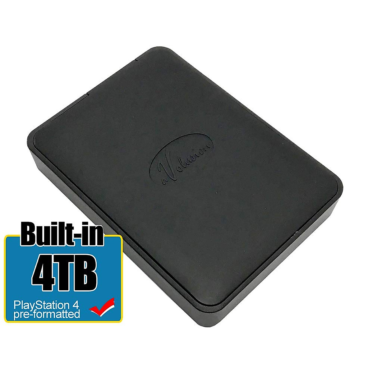 Avolusion 4TB USB 3.0 Portable External Gaming Hard Drive (for PS4, Pre-Formatted) HD250U3-X1-4TB-PS