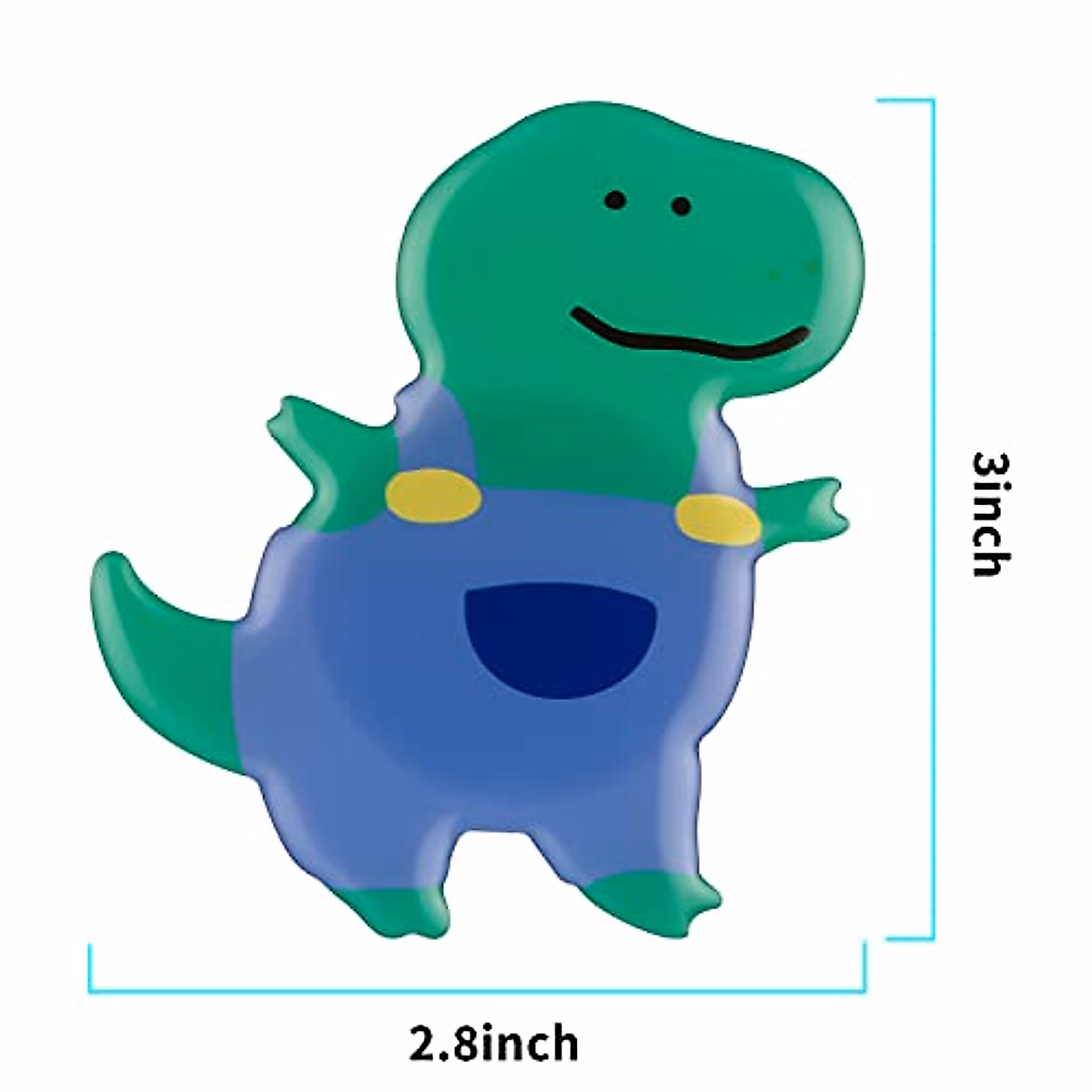 NC Phone Grip Handle Finger Clip Holder Grip Bracket Support Cute 3D Cartoon T-rex Dinosaur Design Anime Animal Smartphone Expandable Adjustable Stand