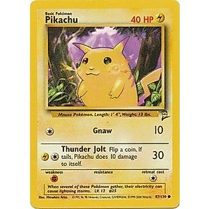 Pokemon - Pikachu (87) - Base Set 2
