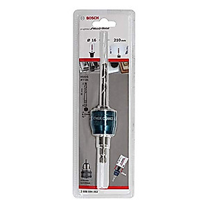 Bosch Professional 1x Power Change Plus Adapter (HEX 8.7 mm, HSS-G Drill Bit Ø 7.15 x 85 mm, Accessory Hole Saw)