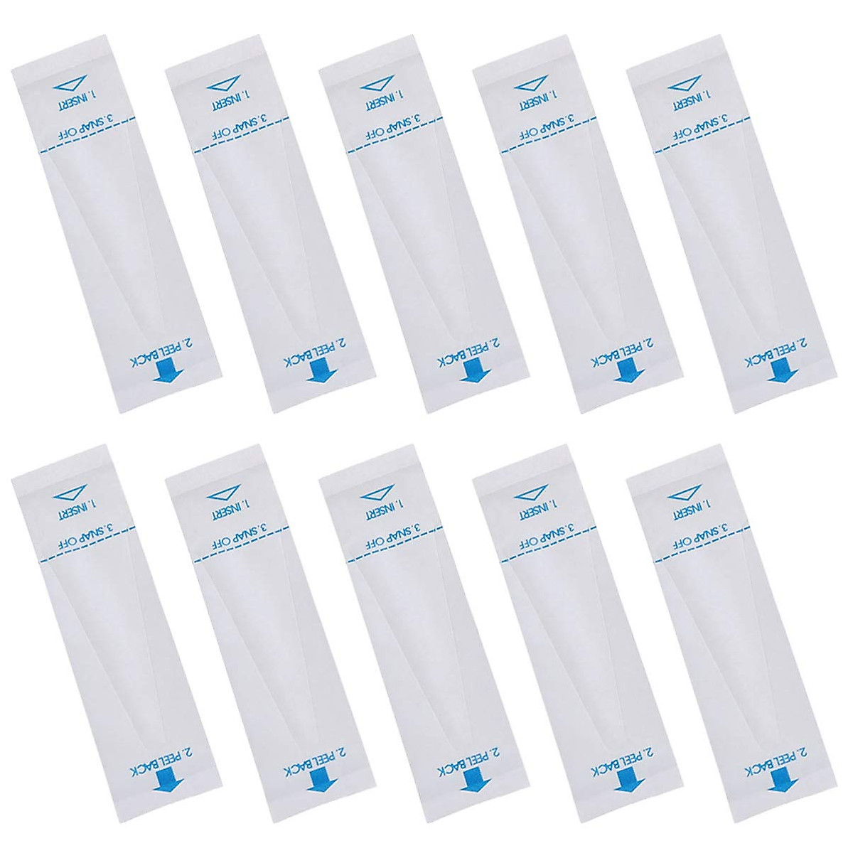 Exceart 200pcs Disposable Thermometer Covers Safe Electric Thermometers Probe Covers Sleeves for Oral Ear Armpit Rectal Digital Thermometer