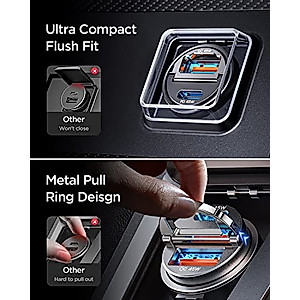 90W USB C Car Charger,2-Pack Super Mini Metal USB C Car Charger Fast Charging Adapter [PD+QC]&[Dual PD],MRGLAS Car Cigarette Lighter USB Charger Compatible with iPhone 14 13 Pro Max, iPad, Samsung