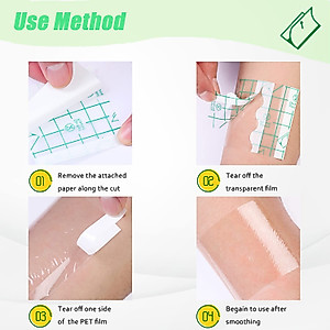 250 Pieces Makeup Hand Palette, Disposable Adhesive Transparent Palettes for Makeup and Waterproof, Artist Cosmetic Makeup Palette for Women Daily Use (2.36 X 2.36 Inch)