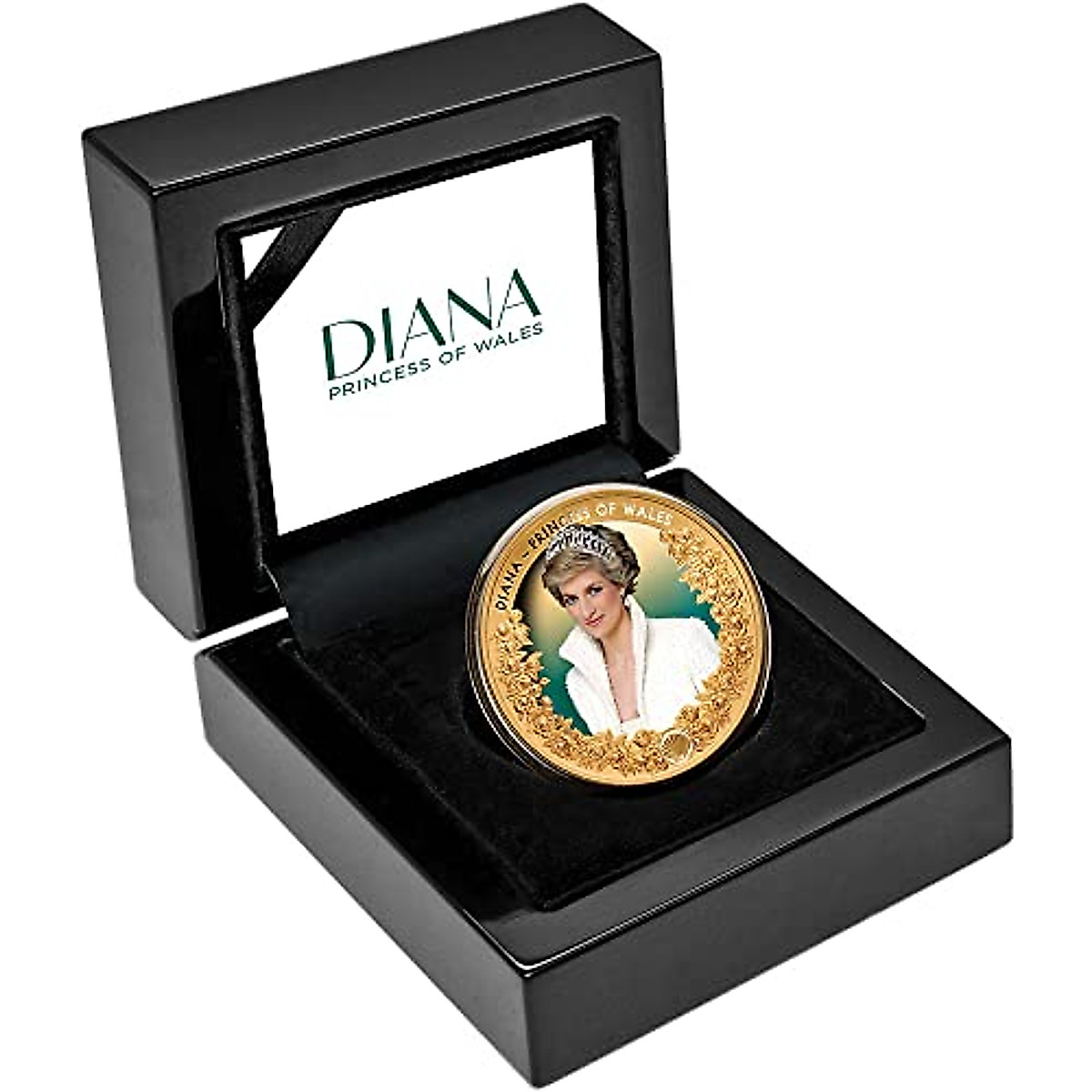 2022 DE Modern Commemorative PowerCoin Diana The People Princess 1 Oz Gold Coin 100$ Tokelau 2022 Proof