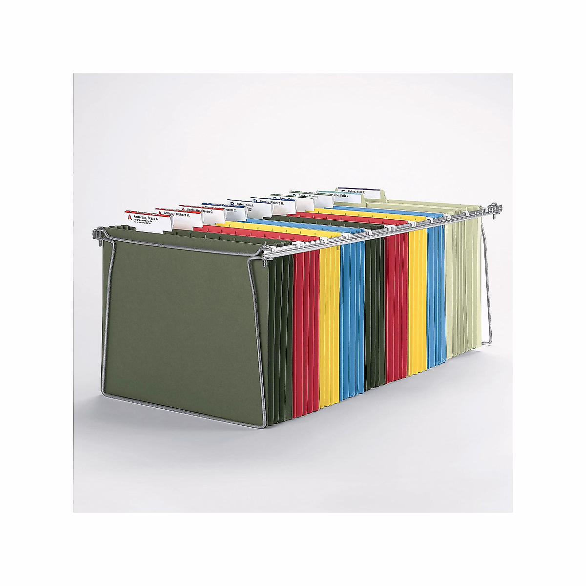 Smead 64870 Hanging Folder Frame Letter Size 23-27-Inch Long Steel 2/Pack