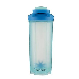 Contigo fit Leak-Proof Shaker Bottle 28oz (4x9.5, Bubble Tea and Amp)