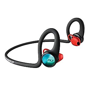 Plantronics - BackBeat FIT 2100 Wireless Bluetooth In Ear Headphones (Poly) - Sweatproof & Waterproof Workout Headphones - Hear Your Surroundings/Train Safely-Connect to your cell phone via Bluetooth