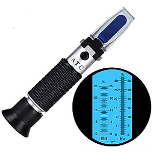 Hand-held Refractometer Refractometer Bean Juice Concentration Detector Soymilk Sugar Sweetness Test Bean Product Measurement