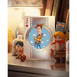 Bicycle Disney Limited Edition 100 Year Anniversary Playing Cards - Holographic Foil - Features 20+ Iconic Disney Characters