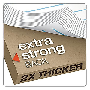 TOPS Docket Gold Steno Book, 6" x 9", Gregg Rule, Clear Poly Cover, 100 Sheets (99708)