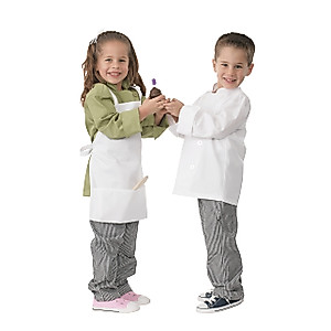 Chef Works Kids Kids Chef Coat, White, Medium