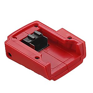 LORDONE Replacement for M18 Battery with USB Charger Adapter,Compatible with Milwaukee 18V Adapter for 49-24-2371 M18 Power Tools Battery Charger Adapter