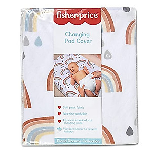 Fisher Price in The Clouds Collection Changing Pad Cover