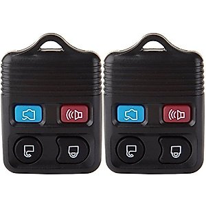 ECCPP Replacement for 2 New Replacement Keyless Remote Key Fob Clicker Shell Case for CWTWB1U212 CWTWB1U331