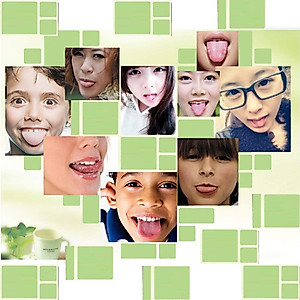 Fanzbike Tongue Cleaner Tongue Scraper - Stainless Steel Tongue Brush Eliminate Bad Breath With Non-synthetic Grip