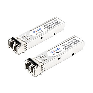 OLYCOM 4Port POE Switch Outdoor Full Gigabit DIN-Rail Fiber Network Switch 4 x Gigabit PoE+ Ports 2 x 1.25G SFP Fiber Ports 120W with 2pcs Industrial SFP Transceivers